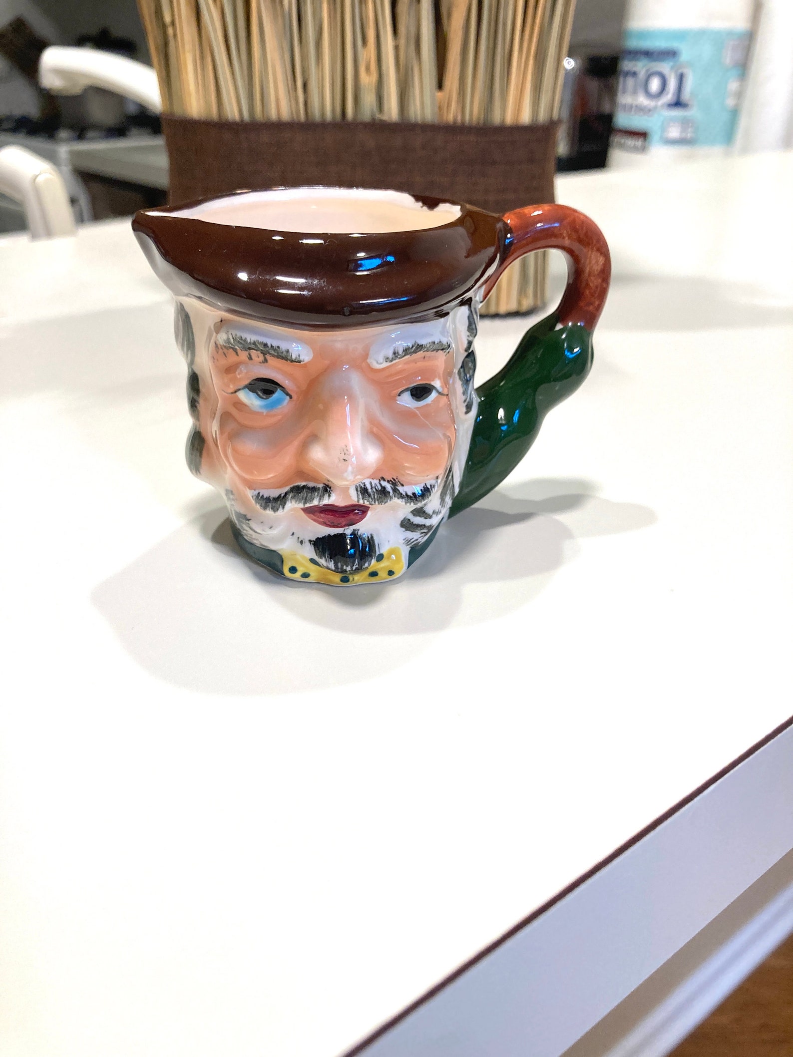 Vintage Small Toby Pitcher Porcelain Creamer - Etsy