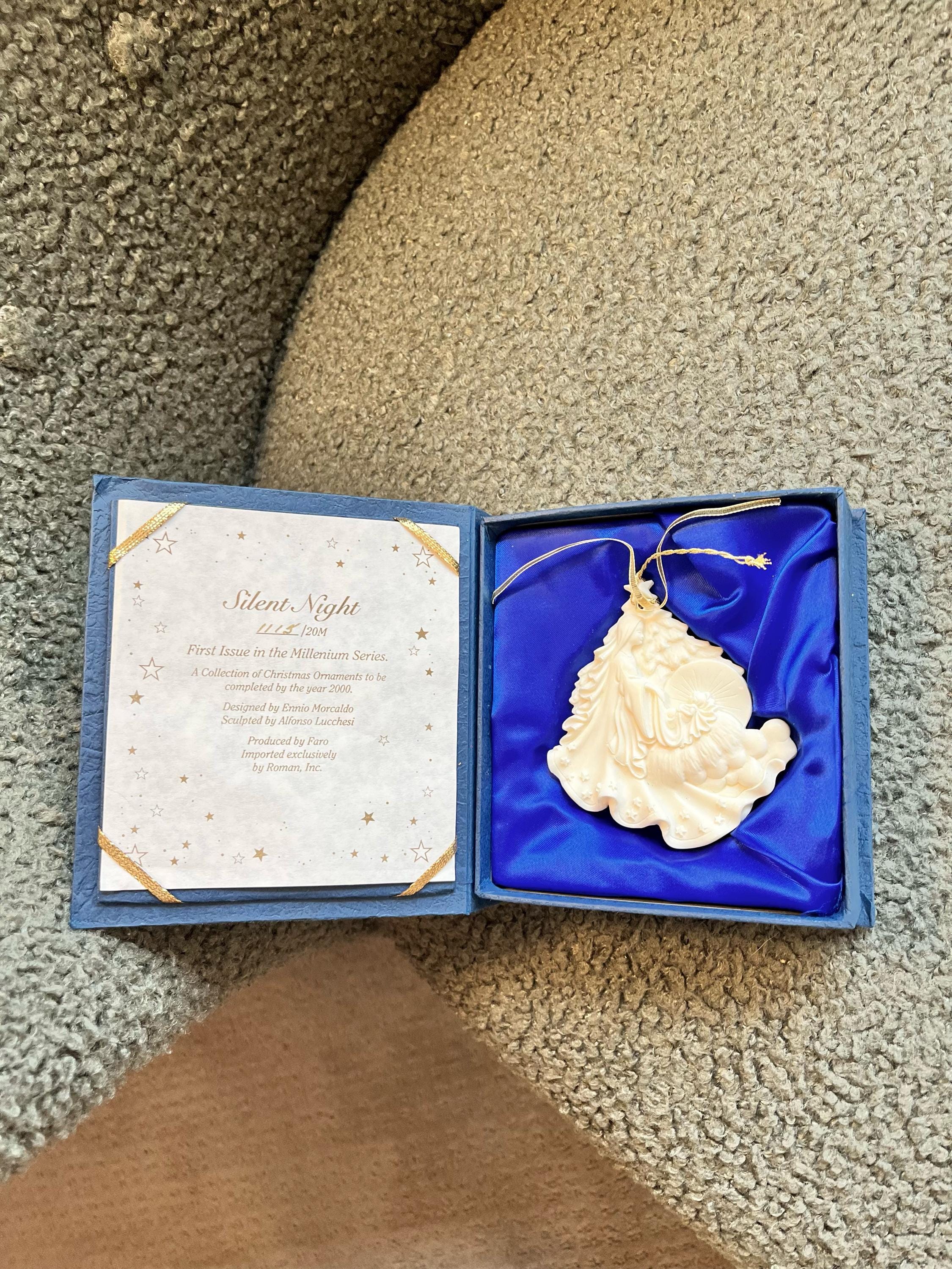 Vintage Roman Inc. Millennium Christmas Ornament Limited Edition Silent ...