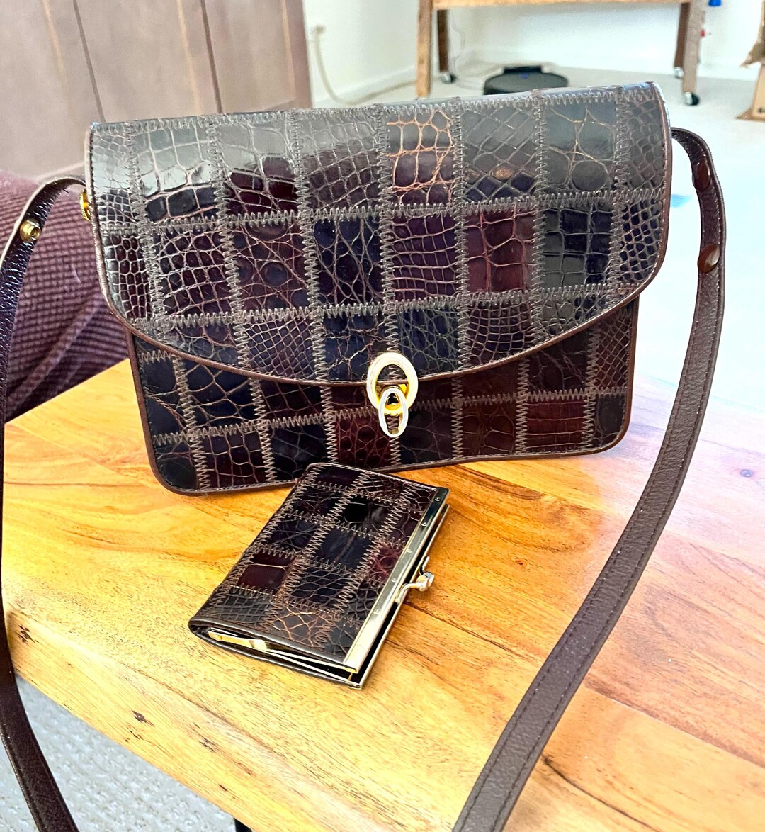 Vintage Jean Pax 8 Rue Dupont Paris Handbag and Matching Wallet - Etsy