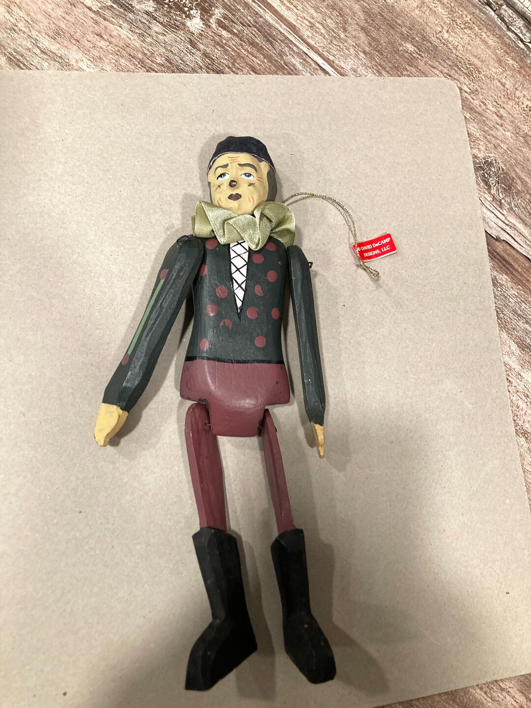 Vintage David Decamp Designs, LLC Jester/marionette Ornament - Etsy