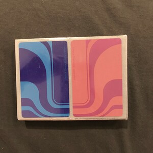 Vintage Amoco Chemical Corporation Congress Playing Cards Abstract ...