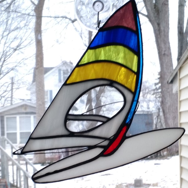 Surfer Suncatcher - Etsy
