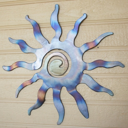 Metal Sun Laser Cut Metal Sun Laser Cut Wall Art Wall Art | Etsy