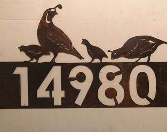 Quail Sign - Etsy
