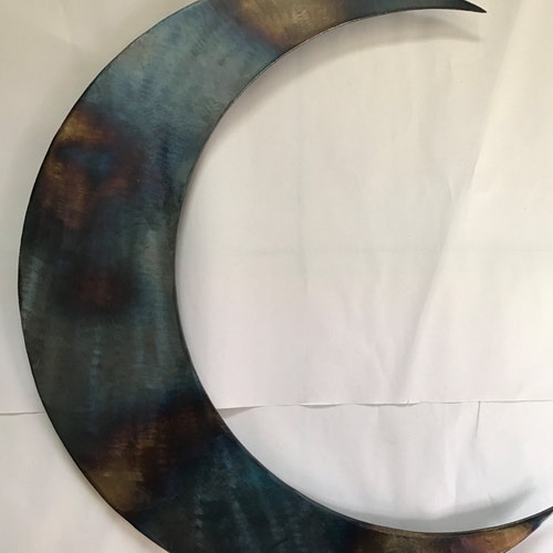 Handmade Metal Moon Stars Distressed Celetic Wall Decoration - Etsy