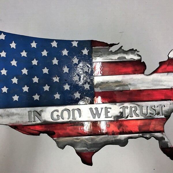 Trust God Sign - Etsy