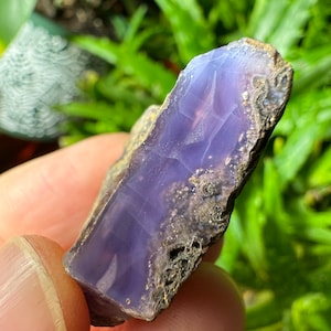 Highest Grade Jelly Holly Blue Agate Face Polished Holly Blue Agate ...