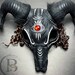 Goat Skull Ram Mask for Masquerade Ball Voodoo Masquerade Mask Tribal ...