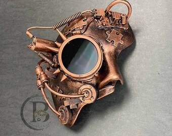 One Eye Masquerade Mask - Etsy