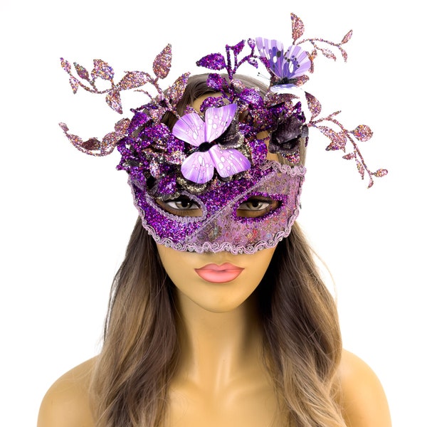 Purple Headpiece - Etsy