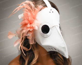 Pink Plague Doctor Mask - Etsy