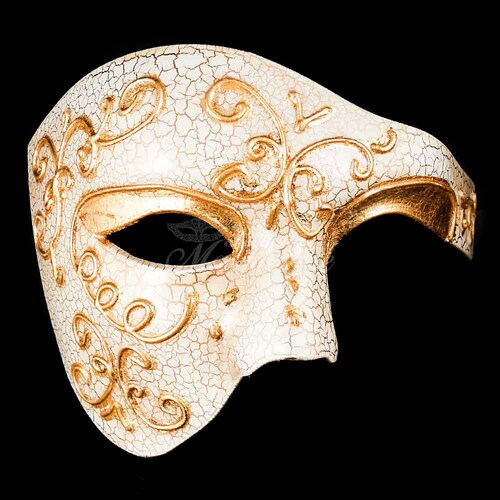 Gold Roman God Style Masquerade Mask for Men - Etsy