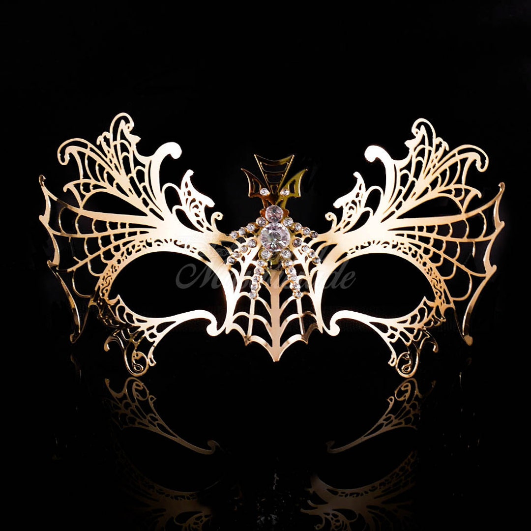 Gold Masquerade Mask, Masquerade Mask, Masquerade Ball Masks, Mardi ...