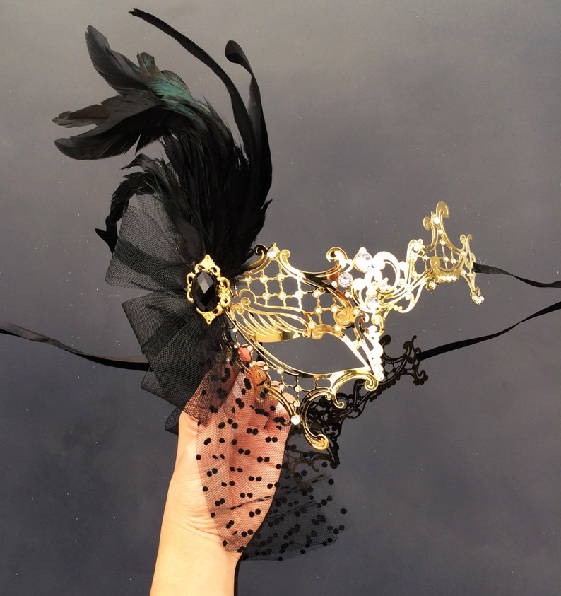 Party Mask The Great Gatsby Flapper's Dress Masquerade | Etsy