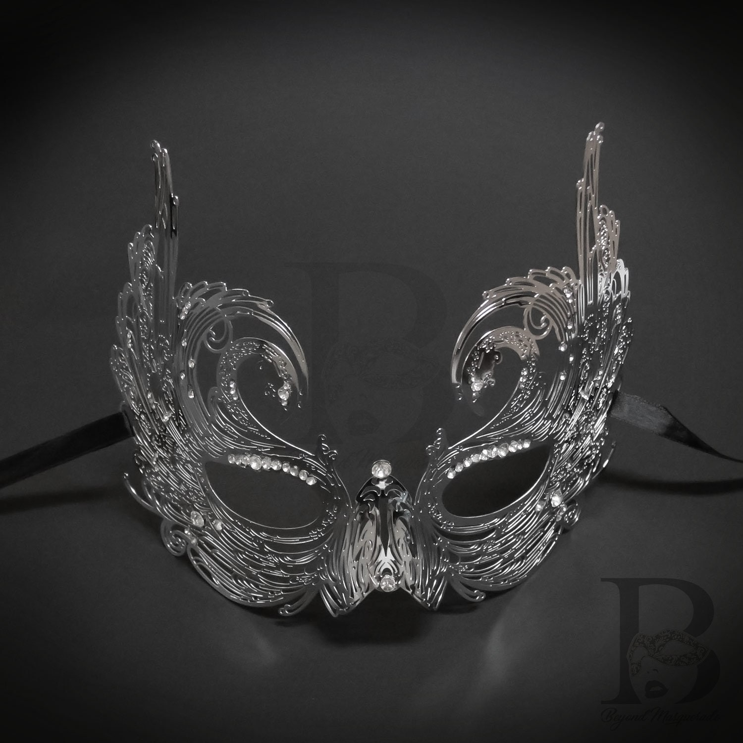 Silver Masquerade Mask Couples Masquerade Masks Silver | Etsy