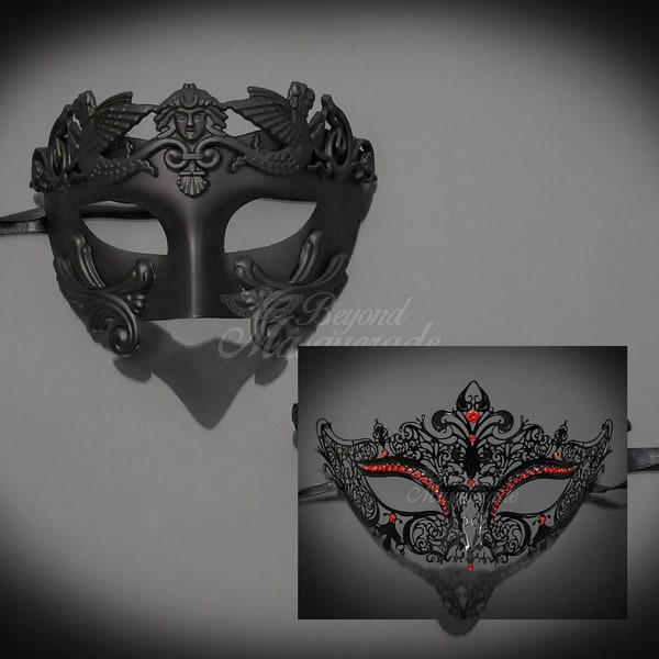 Sexy Black Mask - Etsy