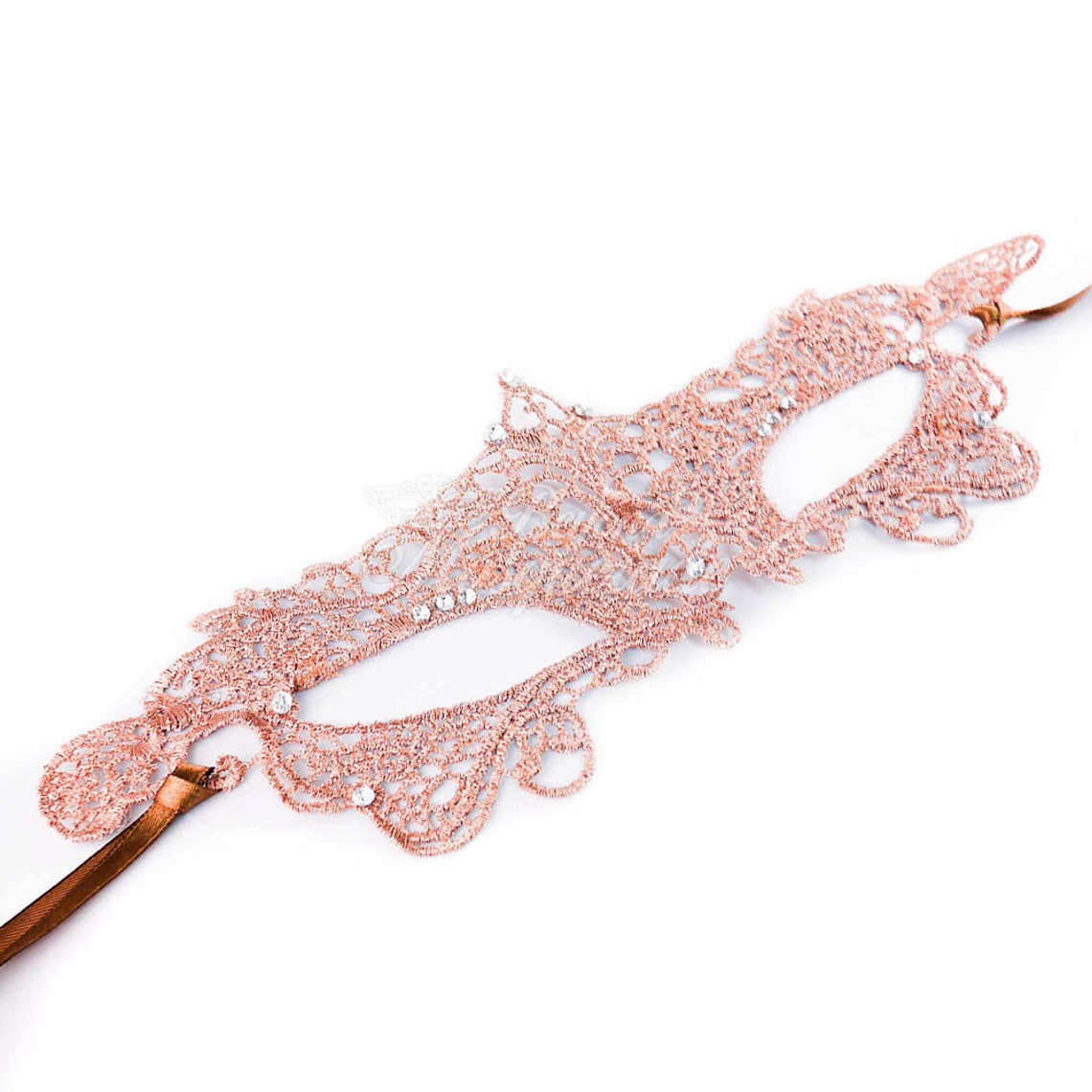 Lace Mask Masquerade Mask Elegant Macrame Lace Mask With - Etsy