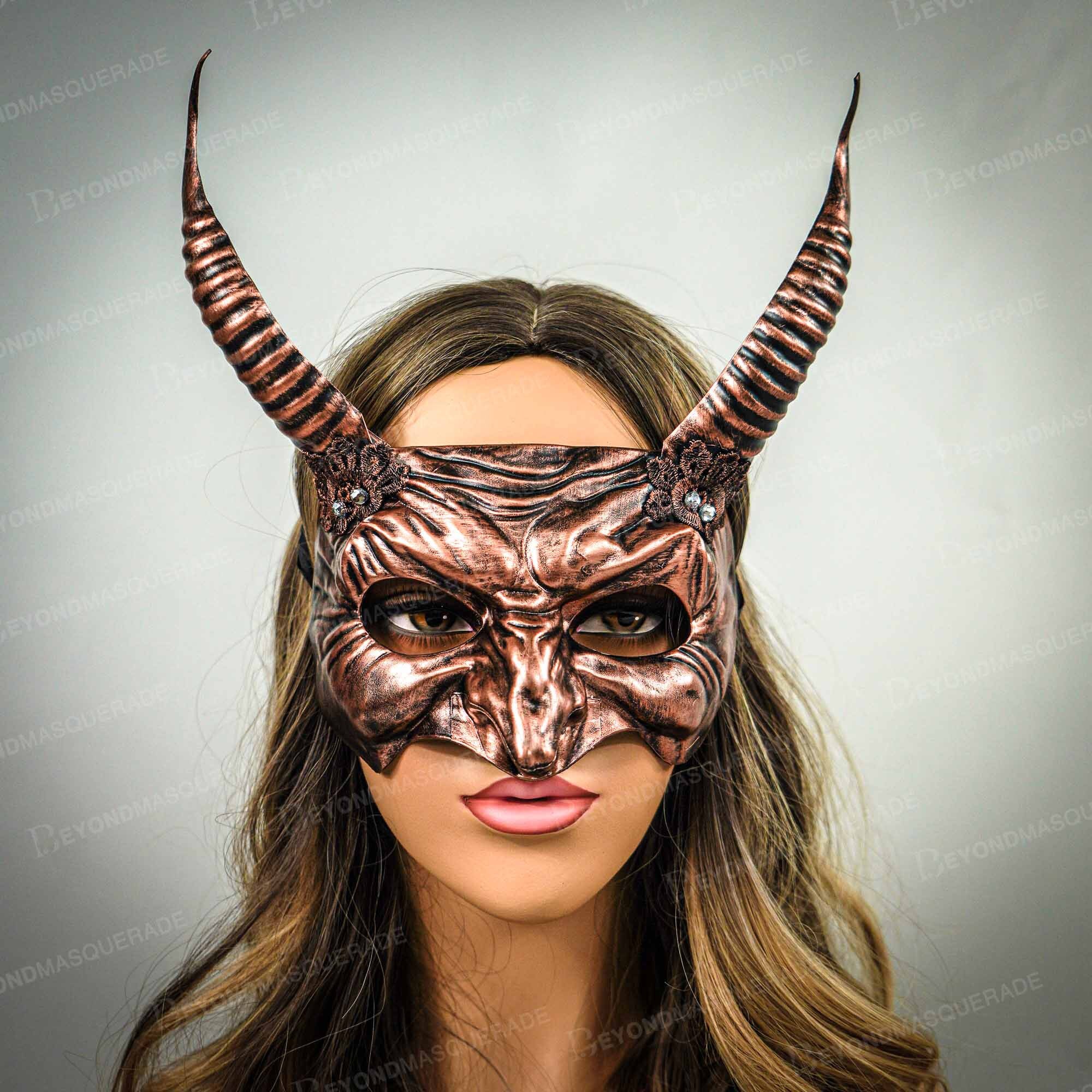 Halloween Evil Goblin Mask Scary Halloween Masquerade Mask | Etsy