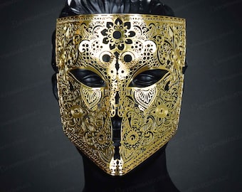 Gold Mask Costume | Etsy