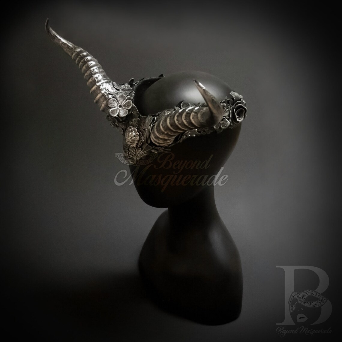 Horns Headpiece Ram Horns Mask Maleficent Horns Headpiece | Etsy