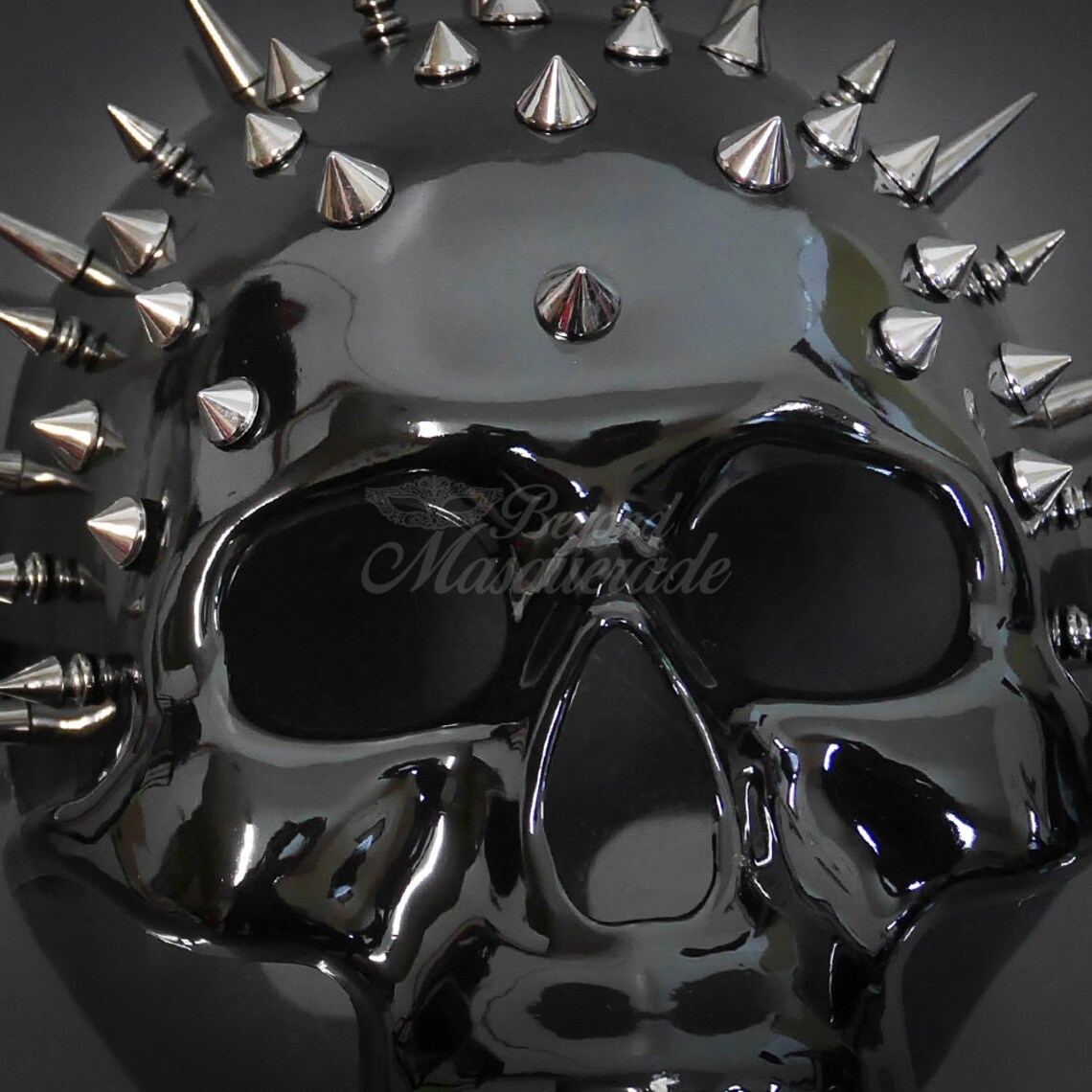 Spike Skull Masquerade Mask Steampunk Steampunk Masquerade - Etsy