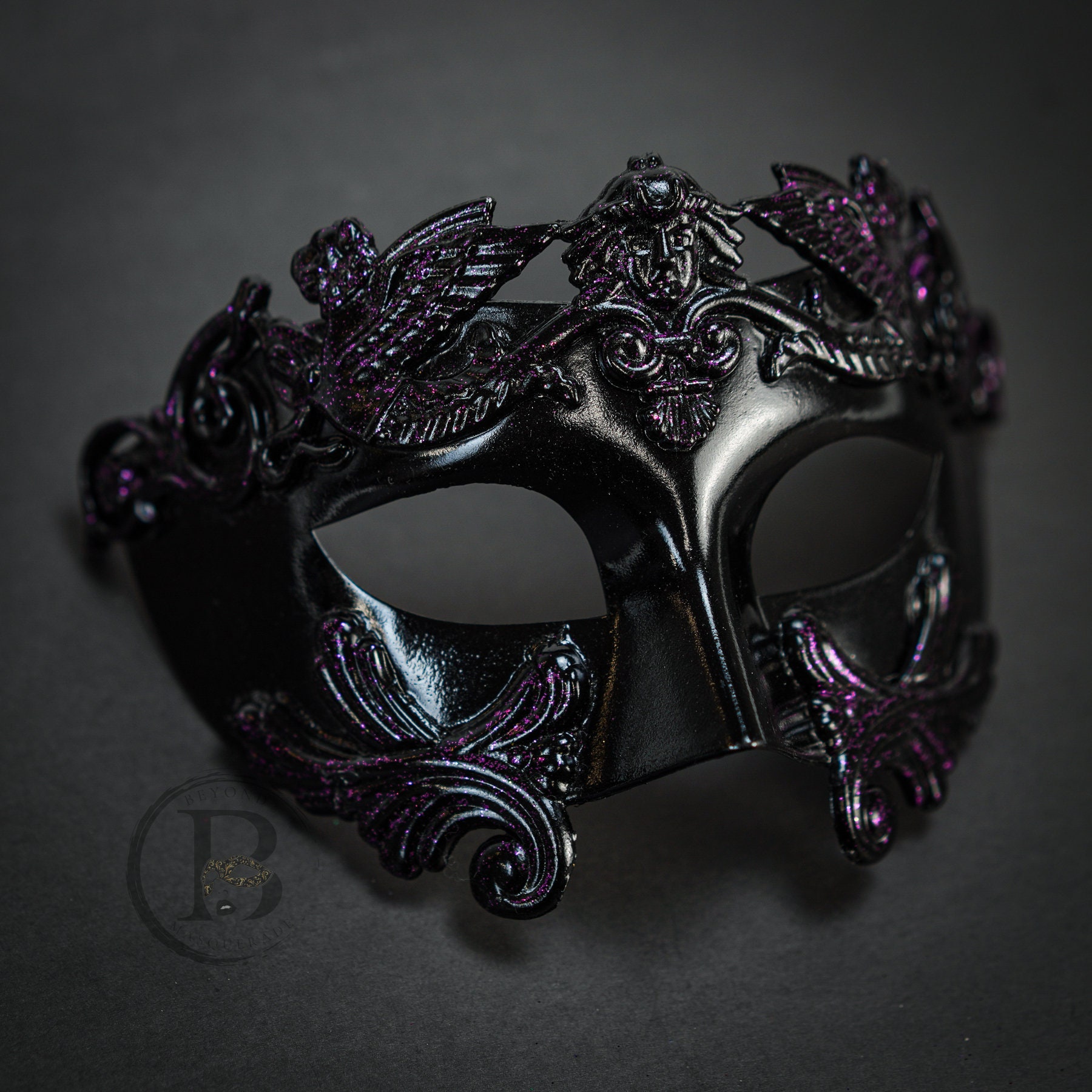 Purple Masquerade Masks For Men