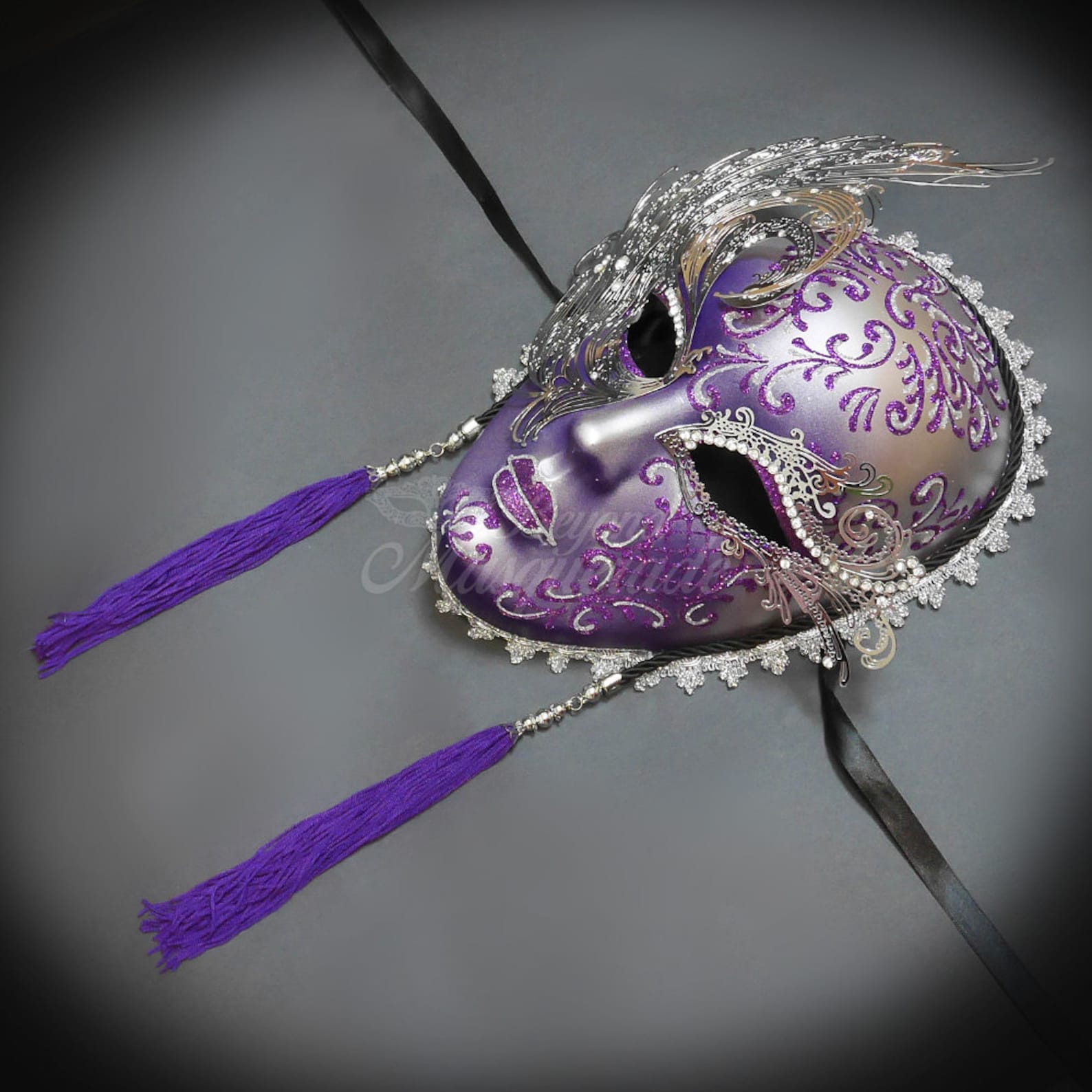 Masquerade Mask Mask Wall Decor Glitters Masquerade Ball | Etsy