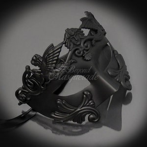 Men's Masquerade Mask, Gold Masquerade Masks, Gold Phantom Mask ...