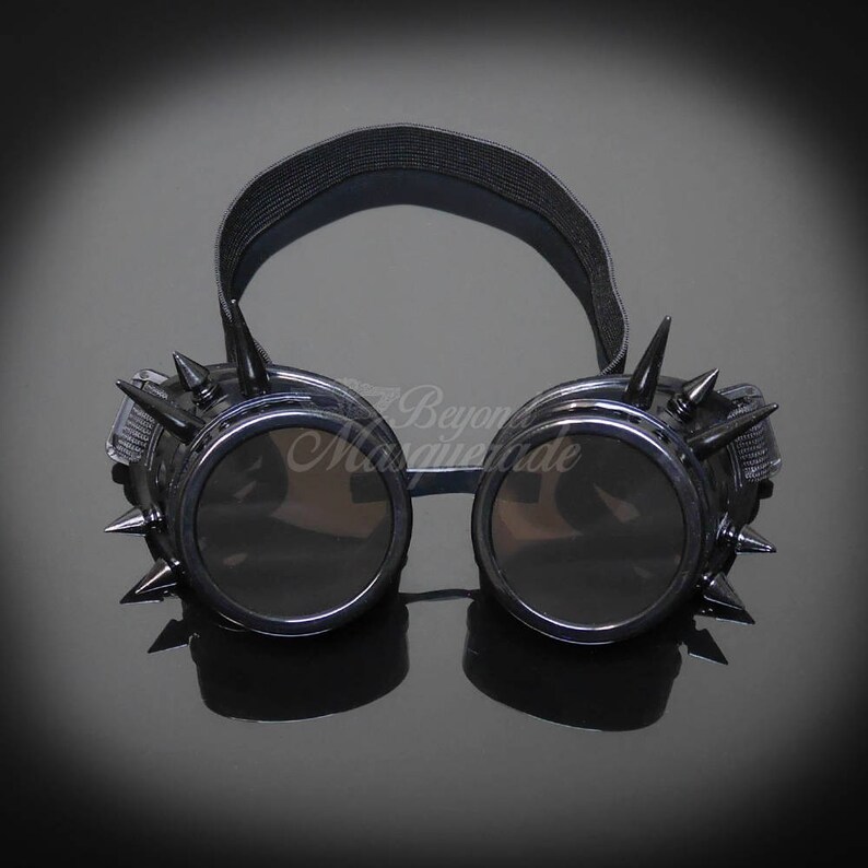 Steampunk Spike Goggle Glasses Welding Cyber Punk Gothic - Etsy
