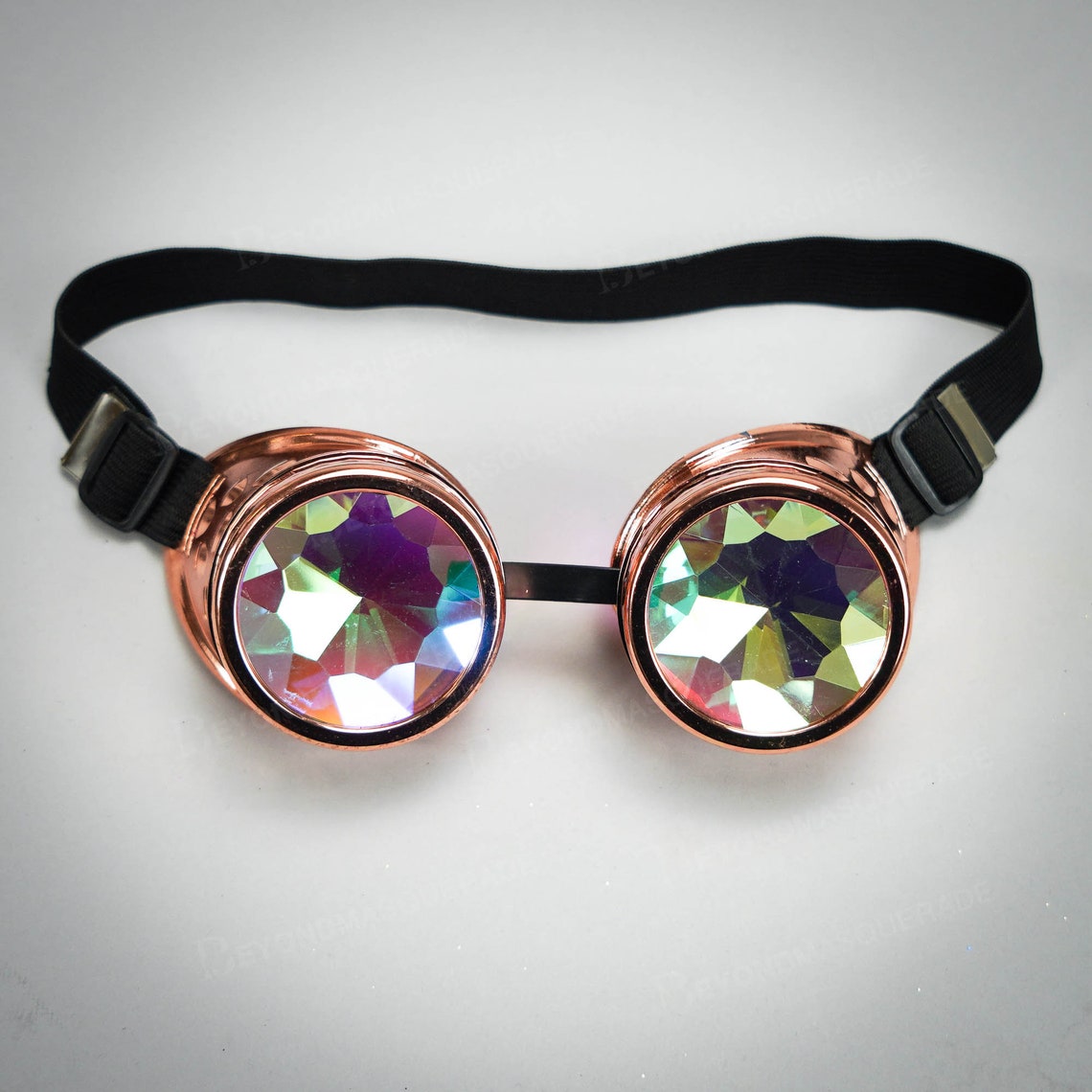 Steampunk Goggles Rose Gold Goggles Rose Gold Eyewear - Etsy