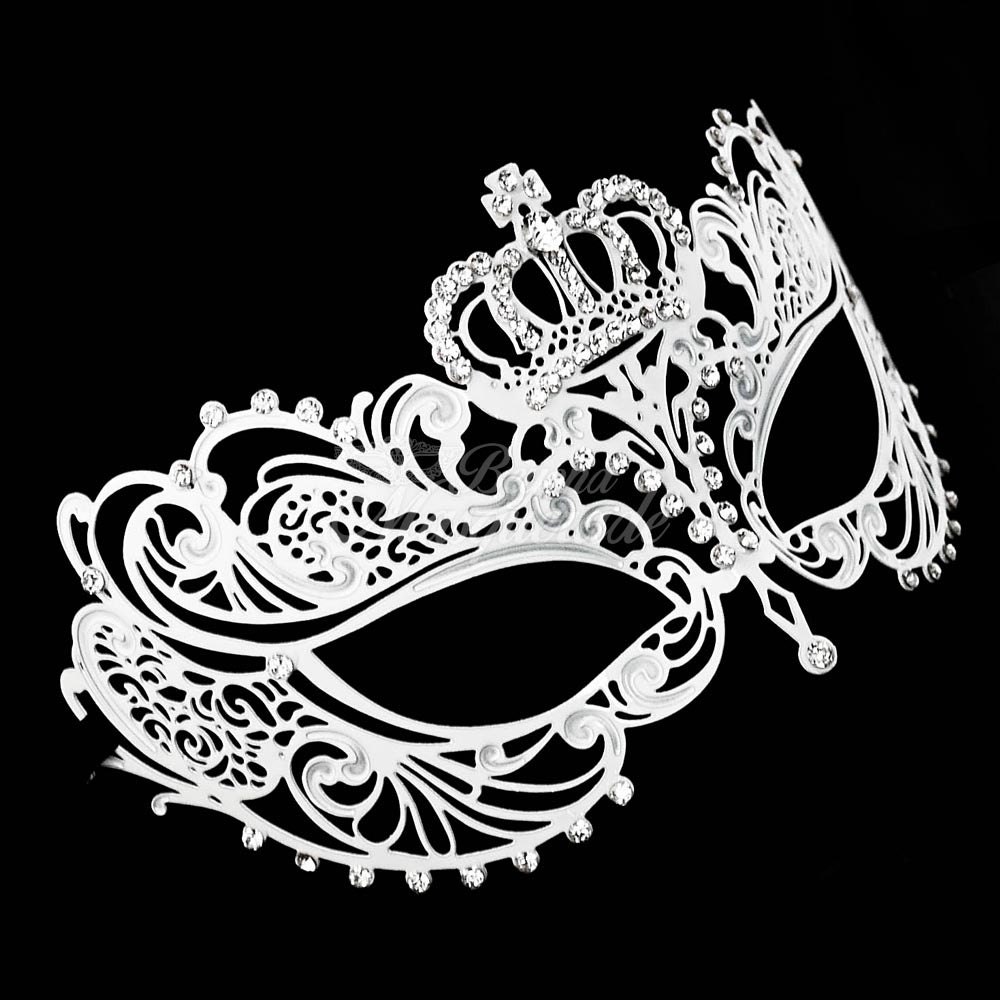 Masquerade Mask White Masquerade Mask Masquerade Ball Mask | Etsy
