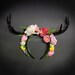 Deer Antlers Headband Masquerade Mask, Hair Decor Costume Handband ...