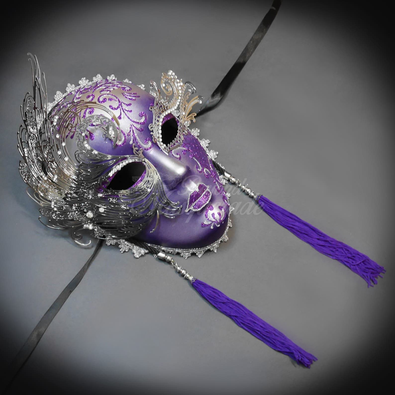 Masquerade Mask Mask Wall Decor Glitters Masquerade Ball | Etsy