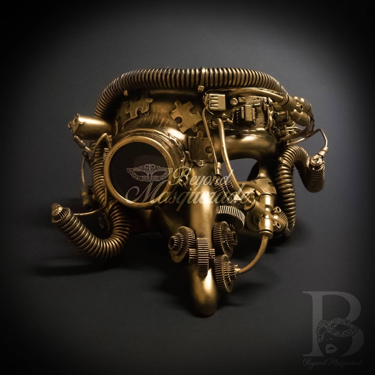 Men's Masquerade Mask Steampunk Steampunk Masquerade | Etsy