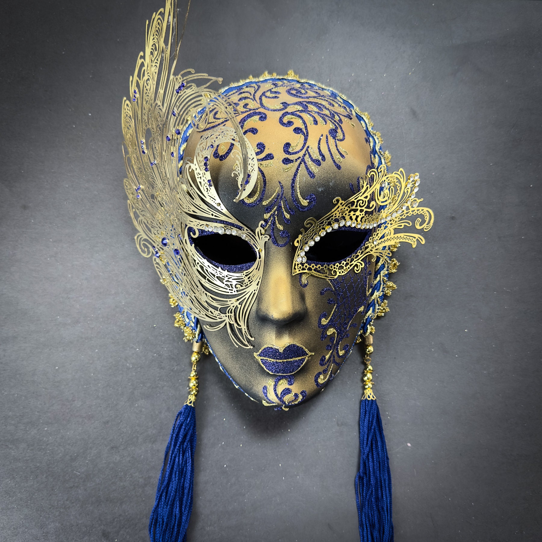 Blue Masquerade Ball Decorations