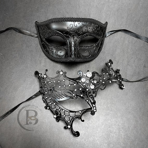 Male Masquerade Half Masks