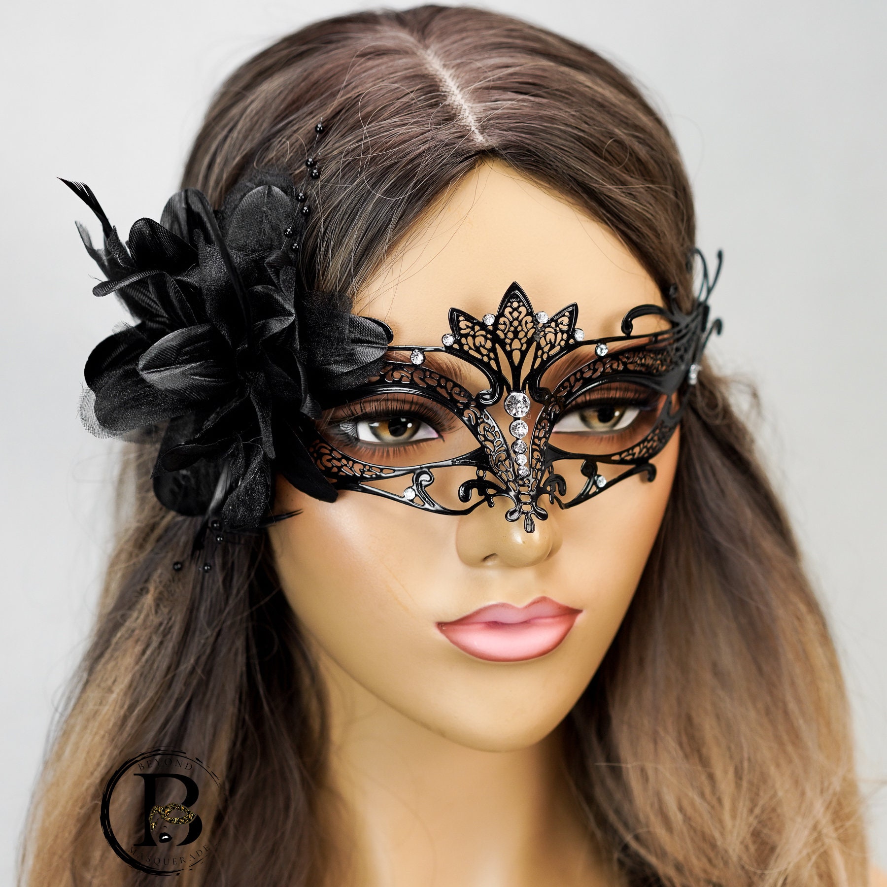 Black Masquerade Mask