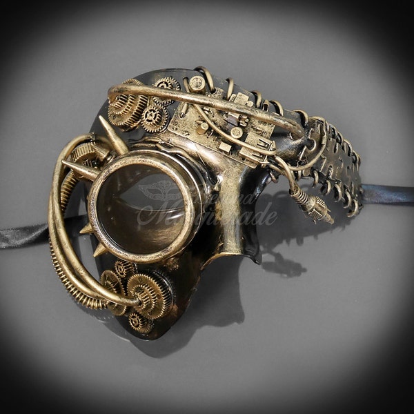 Steampunk Mask - Etsy