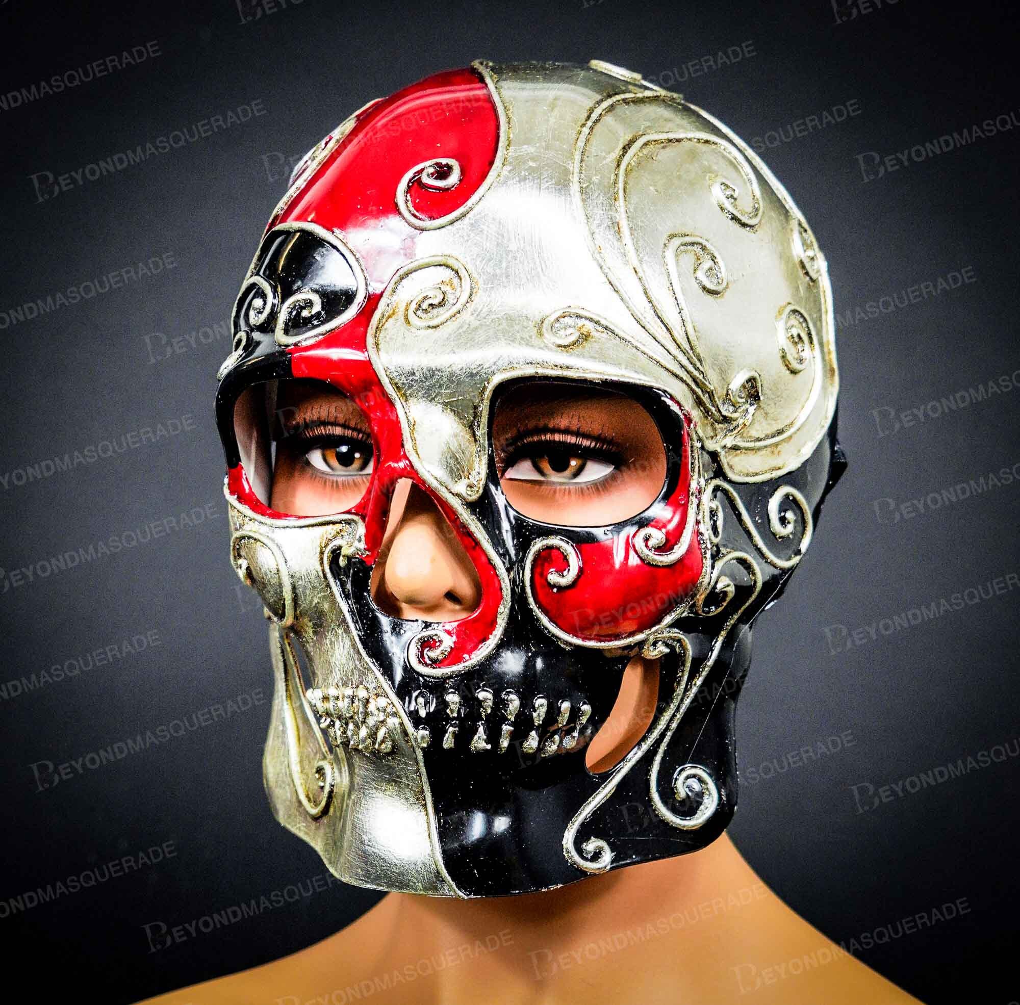 Day of the Dead Face Mask Halloween Mask Full Head Mask - Etsy