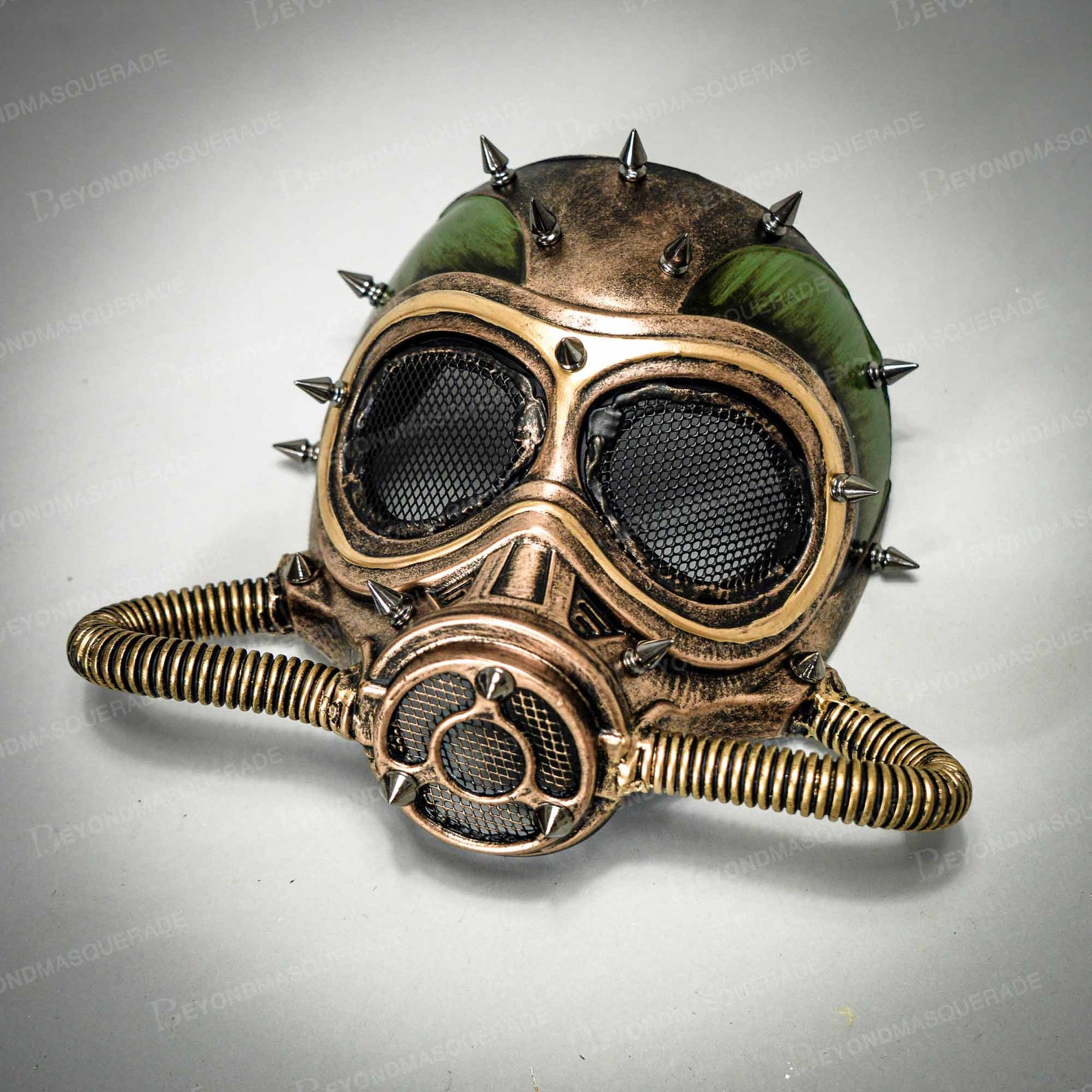 Halloween Steampunk Face Mask Steam Punk Respirator Gas Mask | Etsy