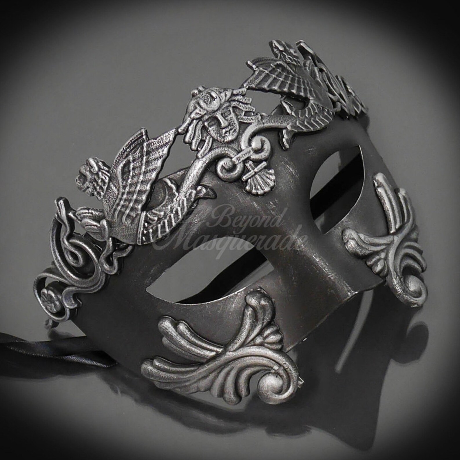 Roman Masquerade Masks platinum/silver Themed Couple - Etsy
