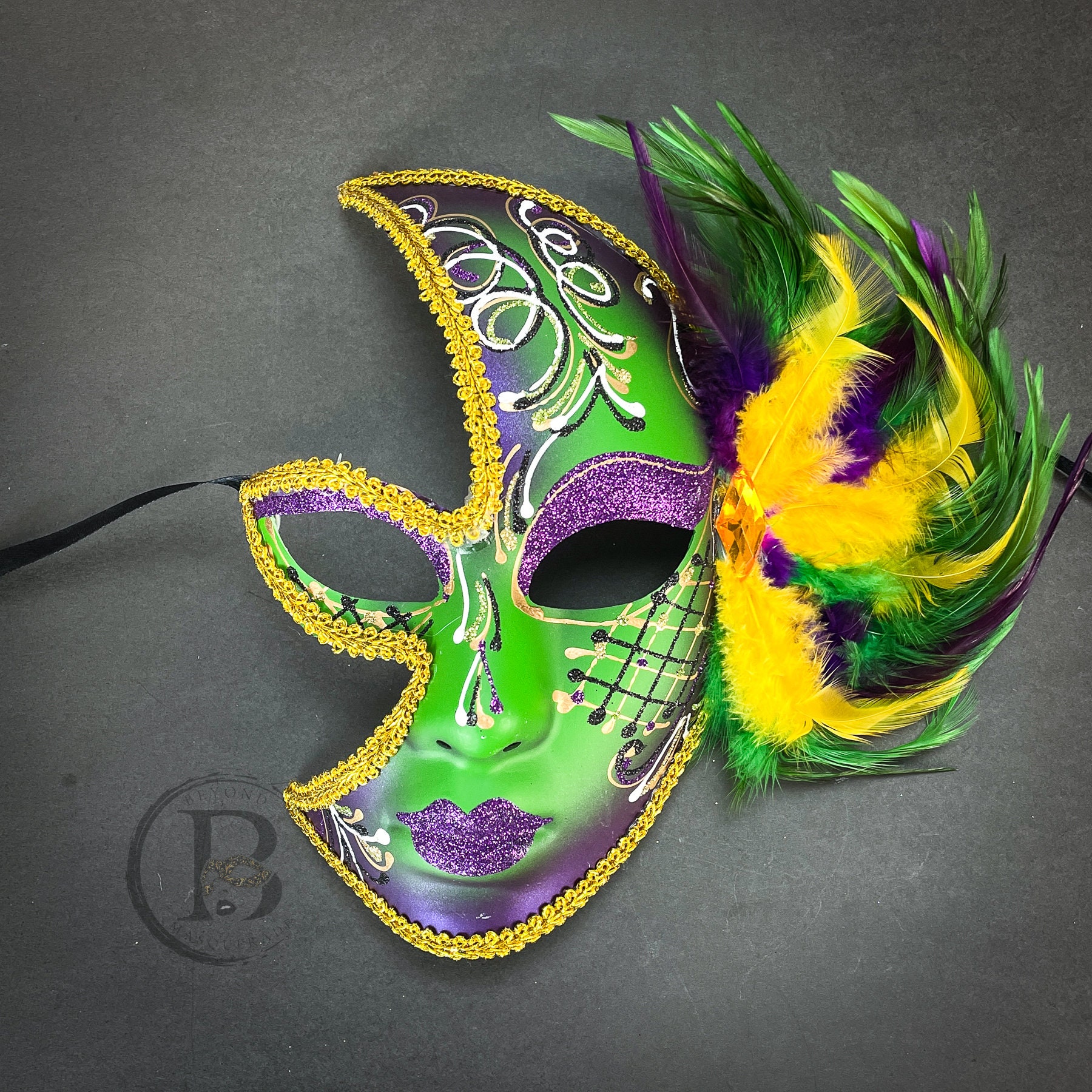 Mardi Gras Full Face Masks