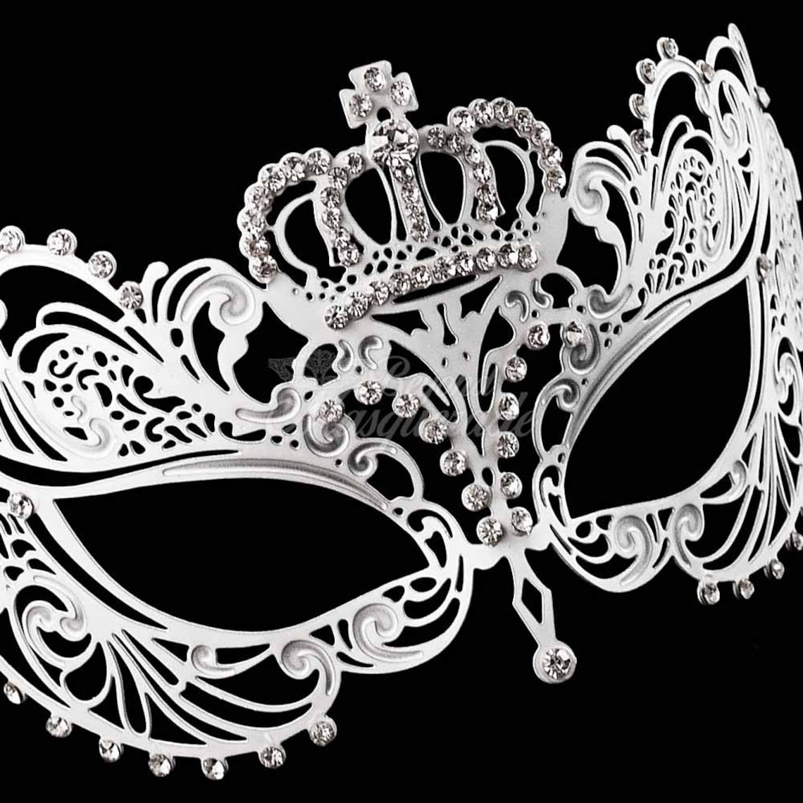 Masquerade Mask White Masquerade Mask Masquerade Ball Mask - Etsy