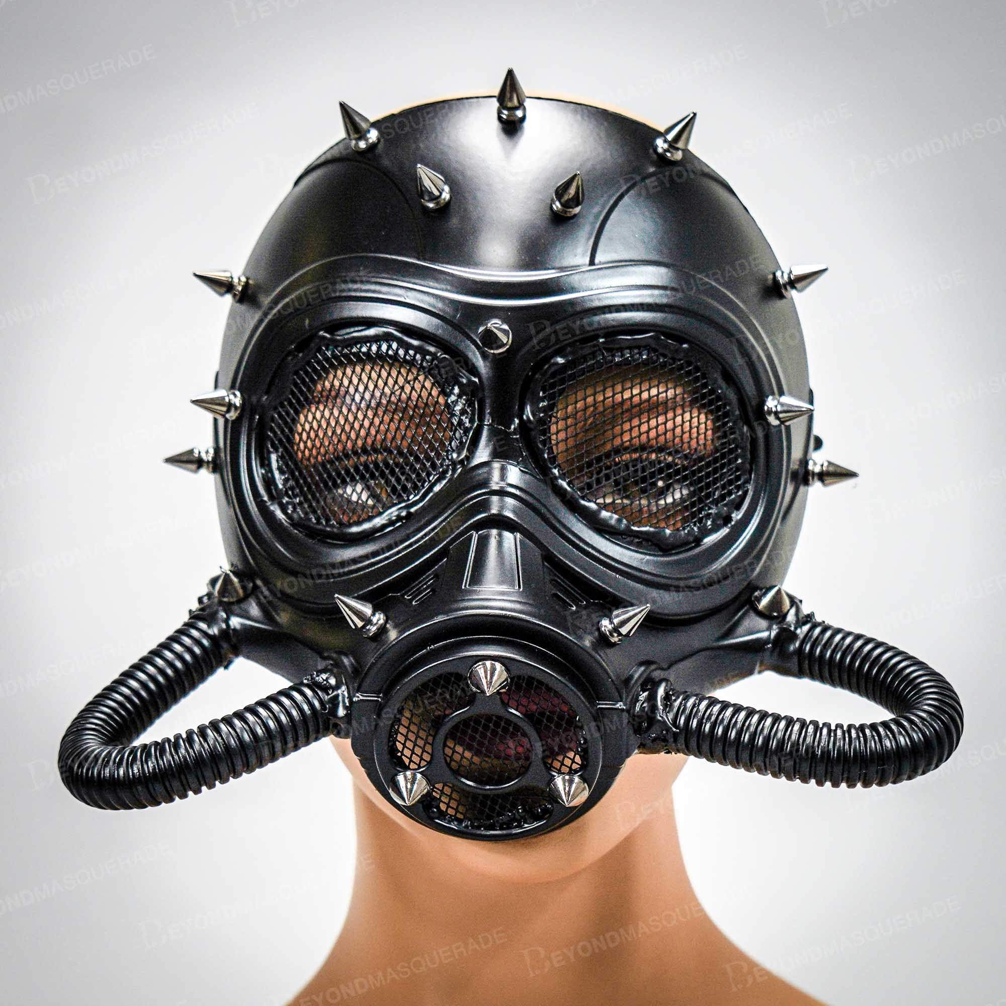 Halloween Steampunk Face Mask Steam Punk Respirator Gas Mask | Etsy