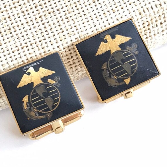 Amita Japan Damascene Cufflinks | Etsy