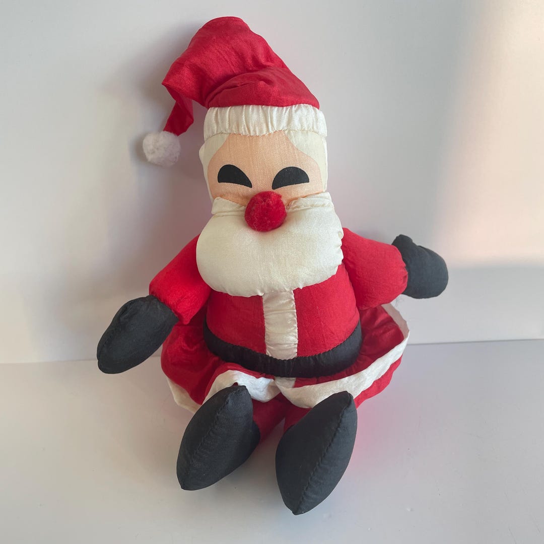 Santa Clause Plush - Etsy