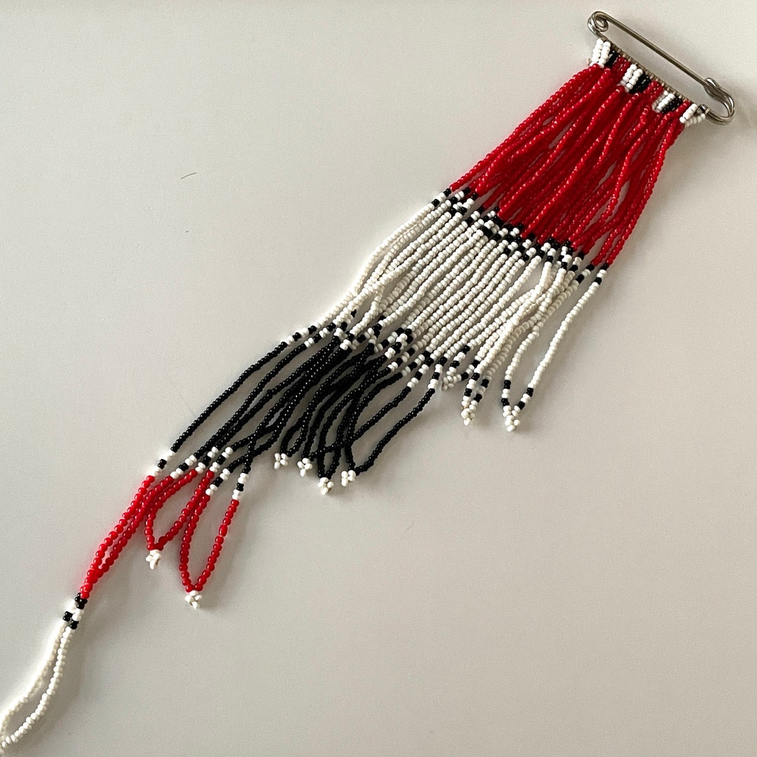 Big Vintage Bead Pin - Etsy