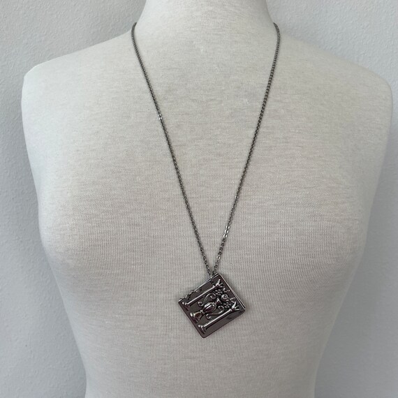 Open Locket Necklace - Gem