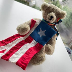 Rare Patriotic Teddy Bear - Etsy