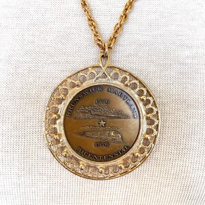 Bicentennial Coin Necklace - Etsy